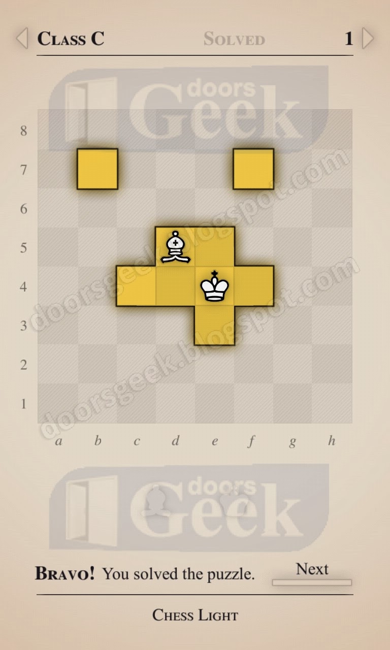 Chess Light [Class C] Level 1 ~ Doors Geek